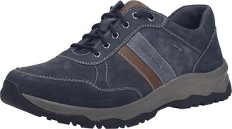 Josef Seibel Herren Businessschuhe Leroy.56,Weite H (Weit),Wechselfu&szlig;bett,wasserdicht,Strassenschuhe,lace-up Shoes,Indigo-Kombi,41 EU