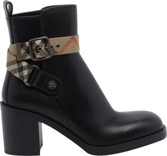 Burberry Stiefeletten - Schwarz