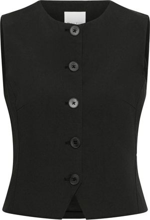 Part Two Femme, Vestes, Noir, Taille: 36 FR Vest
