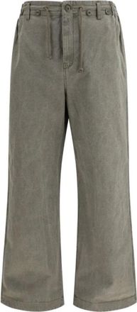 Golden Goose Homme, Pantalons, Vert, Taille: S Denim Drawstring Pants