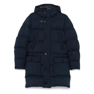 Fay Kapuzen-Daunenparka - - Coats - Herren - Blau - XL