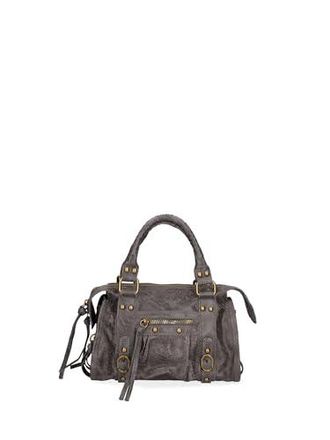 Gave Lux Sac &agrave; Main en Cuir Pour Femme 41 x 28 x 13 cm Bleu Marine