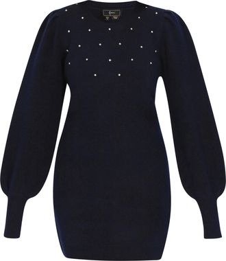 Faina Kleid Frauen Marine