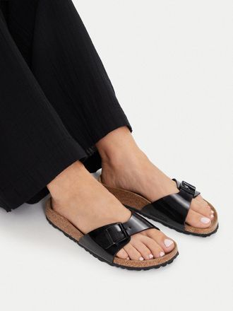 Birkenstock Pantoletten Birkenstock Madrid 040303 Schwarz