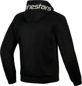 Alpinestars Motorradjacke Chrome Superairflow Motorrad Zip Hoodie Airbag vorbereitet,Ellenbogenprotektoren enthalten,Schulterprotek
