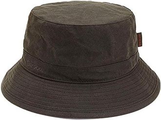 Barbour Chapeau de sport en cire MHA0001OL71 Couleur Olive Taille M, Voir photo