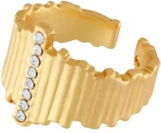 Dansk Copenhagen Audrey Ring - Femme - Accessoires - Jaune - Taille: ONE Size