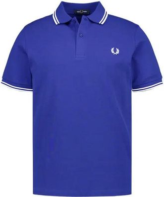 Fred Perry Herren Polo-Shirt blau