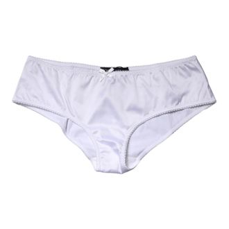 Dolce & Gabbana Femme, Sous-v&ecirc;tements, Blanc, Taille: 38 FR Culotte Taille Moyenne