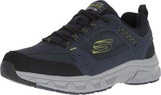 Skechers Oak Canyon, Baskets Homme, Bleu (Navy Lime Nvlm), 39 EU
