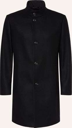 HUGO BOSS Hugo Wollmantel Mintrax schwarz