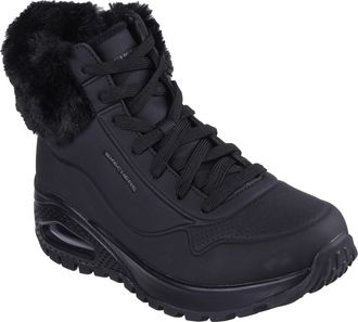 Skechers Damen Uno Rugged Fall Air Stiefelette, Schwarz, 38 EU