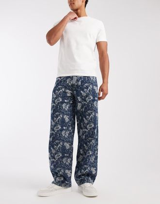 Levi's 578 jean baggy bleu moyen