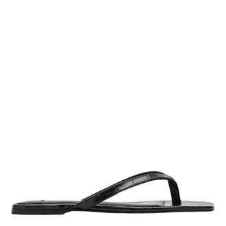 Toteme Croco-Pr&auml;gung Flip Flops - - Shoes - Damen - Gr&uuml;n - 38 EU