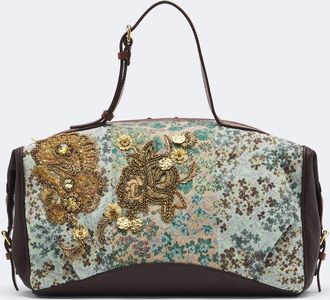 Dries Van Noten Verzierte Bowling Bag Medium