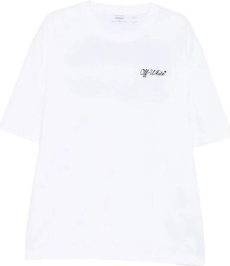Off-white T-shirt imprim&eacute; logo - Homme - Tops - Blanc - Taille: L