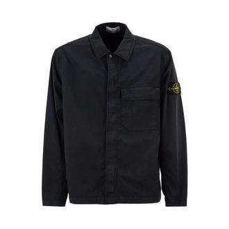 Stone Island Homme, Vestes, Bleu, Taille: L Light Vestes