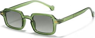 Generic Lunettes De Soleil Carr&eacute;es Dext&eacute;rieur For Hommes Et Femmes, Id&eacute;ales For Les Vacances, Le Sport F&ecirc;tes(Green)