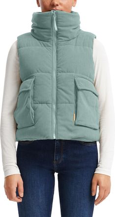 QS by s.Oliver Outdoor-Weste aus Cord