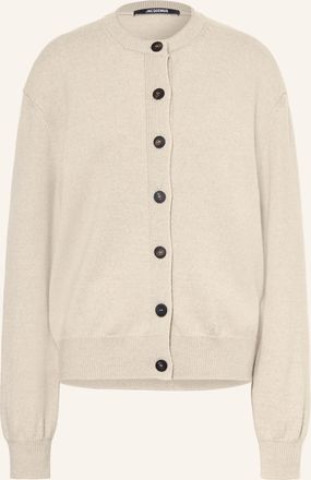 Jacquemus Jacquemus Strickjacke Le Cardigan Moulin Mit Merinowolle beige