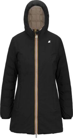 K-Way Polyester Leichte Jacke - - Jackets - Damen - Schwarzk - M