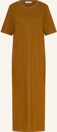 COS Cos Kleid Mit Leinen braun