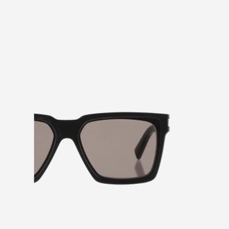 Saint Laurent Mens Sl 610 Sunglasses Black Recycled Acetate