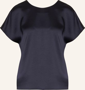 Luisa Cerano Luisa Cerano Blusenshirt Aus Satin blau