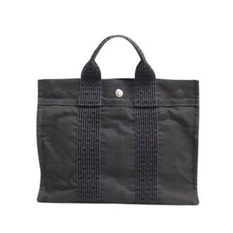 Herm&egrave;s Pre-owned Her Line Tote Bag - Femme - Pre-owned - Gris - Taille: ONE Size
