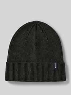 Mc Neal Strickmütze aus Viskose-Mix in Ripp-Optik