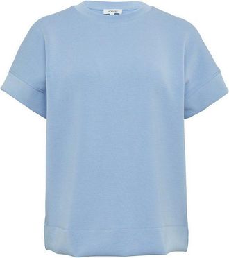 s.Oliver Sweatshirt Sweatshirt Scuba-Shirt im Relaxed Fit