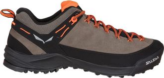 Salewa W Wildfire Leather Braun - Robuster komfortabler Damen Leder Zustiegsschuh, Größe EU 40.5 - Farbe Bungee Cord - B