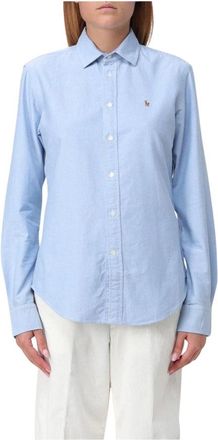 Polo Ralph Lauren Femme, Blouses et Chemises, Bleu, Taille: 42 FR Classic Shirt