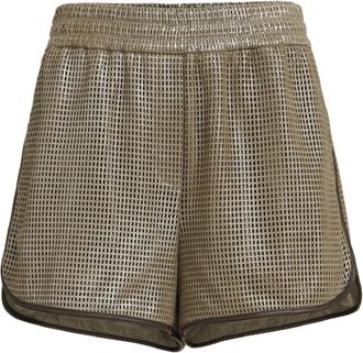 Brunello Cucinelli Femme, Shorts, Brun, Taille: 36 FR Net Shorts