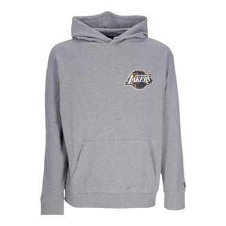 New Era Homme, Sweatshirts et sweats &agrave; capuche, Gris, Taille: XL Sweat &agrave; capuche LA Lakers NBA Team Logo