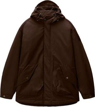 Napapijri Parka mi-longue &agrave; capuche unie