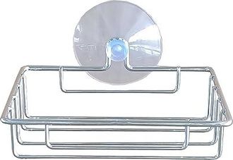 Douceur d'Intérieur Seifenschale (13 x 10,5 x 5,5 cm), kabelgebunden, Basic Chrom, Metall