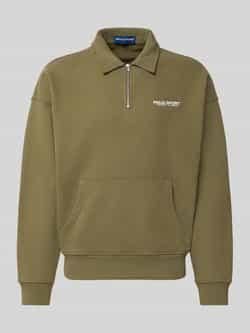 Polo Ralph Lauren Regular Fit Troyer aus Baumwoll-Mix