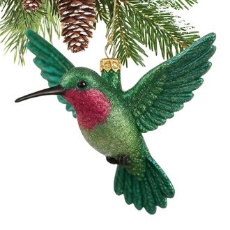 Generico Kolibri f&uuml;r den Weihnachtsbaum, realistische 3D-Dekoration, handgefertigt, Weihnachten, V&ouml;gel, Familie, Freunde, Kinder, Wohnzimmer, Party, Haus, Fens