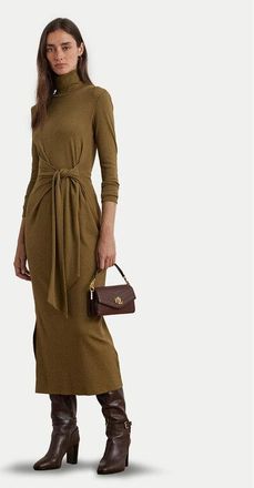 Lauren Ralph Lauren Kleid f&uuml;r den Alltag 250918980005 Braun Slim Fit