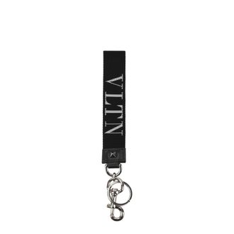 Valentino Garavani Fabric Key Holder - - Accessories - Herren - Schwarzk - ONE SIZE