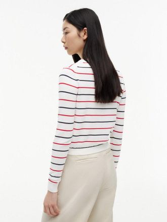 Tommy Jeans Strickjacke TJW ESSENTIAL CREW NECK CARDIGAN Baumwolle