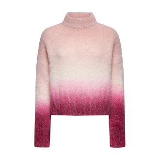 Silvian Heach Verlaufspullover mit hohem Kragen - - Knitwear - Damen - Rosa - XS