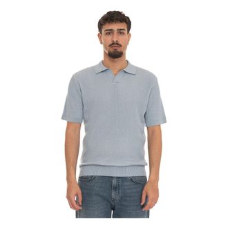 HUGO BOSS Aravolo Jersey Polohemd - - Knitwear - Herren - Blau - 2XL