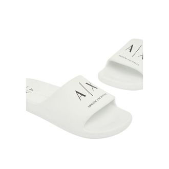 A|X Armani Exchange EVA Slipper - White