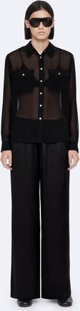 AllSaints Lycia Hose in Schwarz