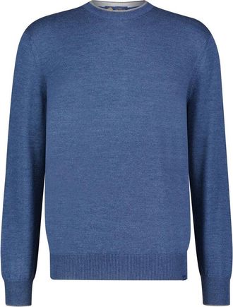 Paul & Shark Herren Strickpullover aus Wolle und Seide