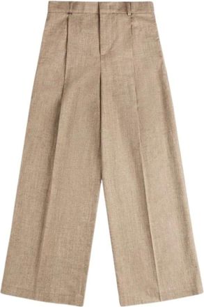 Fay Femme, Pantalons, Brun, Taille: 40 FR Pant Classico 2 Pinces Gamba Dritta