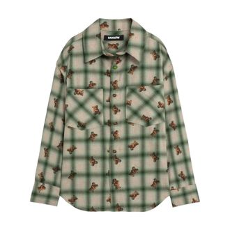 Barrow Camicia In Flanella - - Shirts - Herren - Gr&uuml;n - S