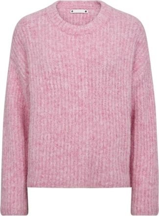 Co'Couture Femme, Pulls, Rose, Taille: 36 FR Tricot ras du cou